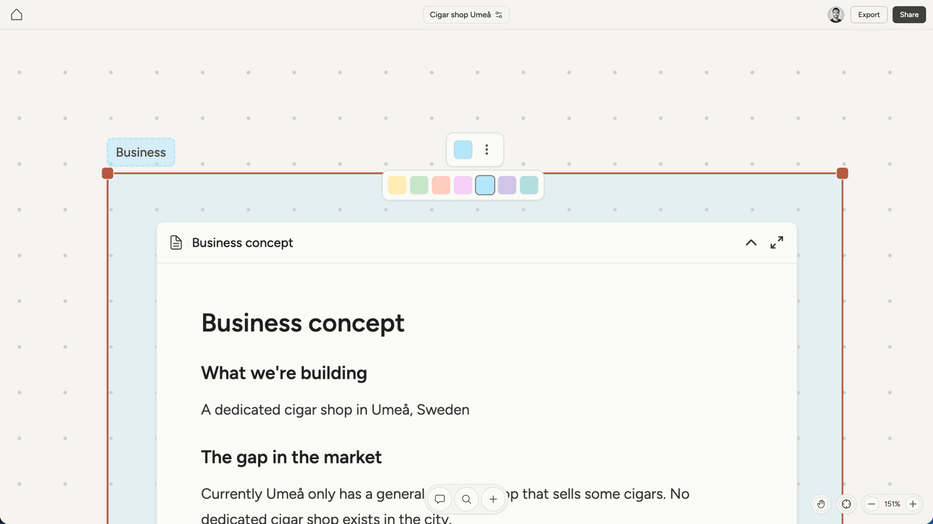 Sections - aicofounder docs
